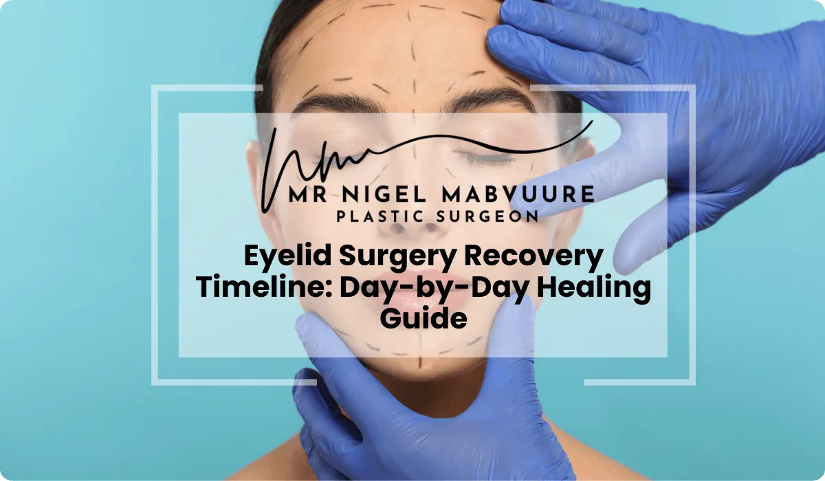 Eyelid Surgery Recovery Timeline: Day-by-Day Healing Guide - Dr Nigel ...